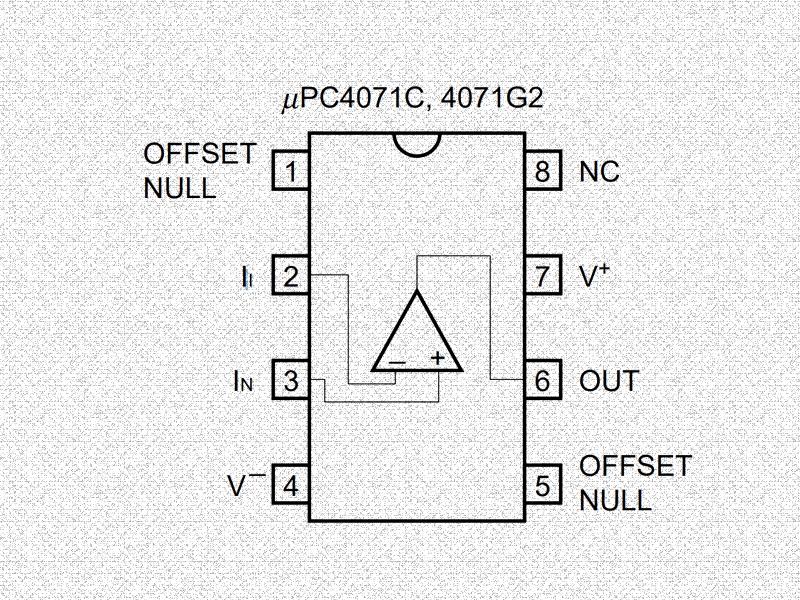  OP AMP IC Offset Null 